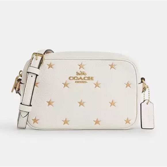 Coach | Bags | Coach Mini Jamie Camera Bag With Star Print In Goldchalk ...